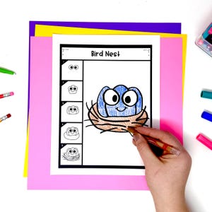 Kids Spring Directed Drawing, SEL Counseling Activity, Child Therapy ...