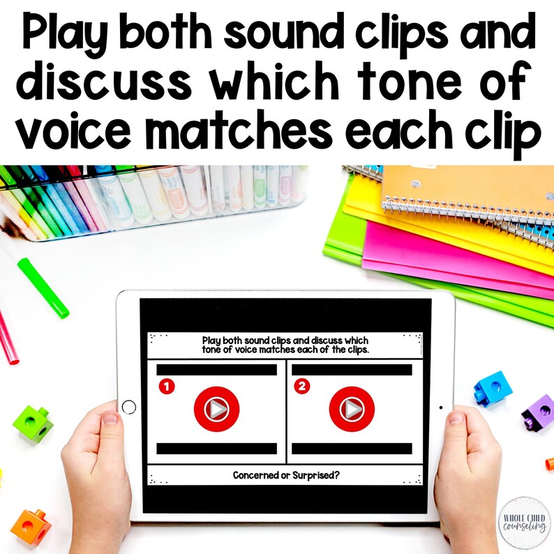 Practice Tone of Voice and Social Skills Homeschool Game, Digital ...