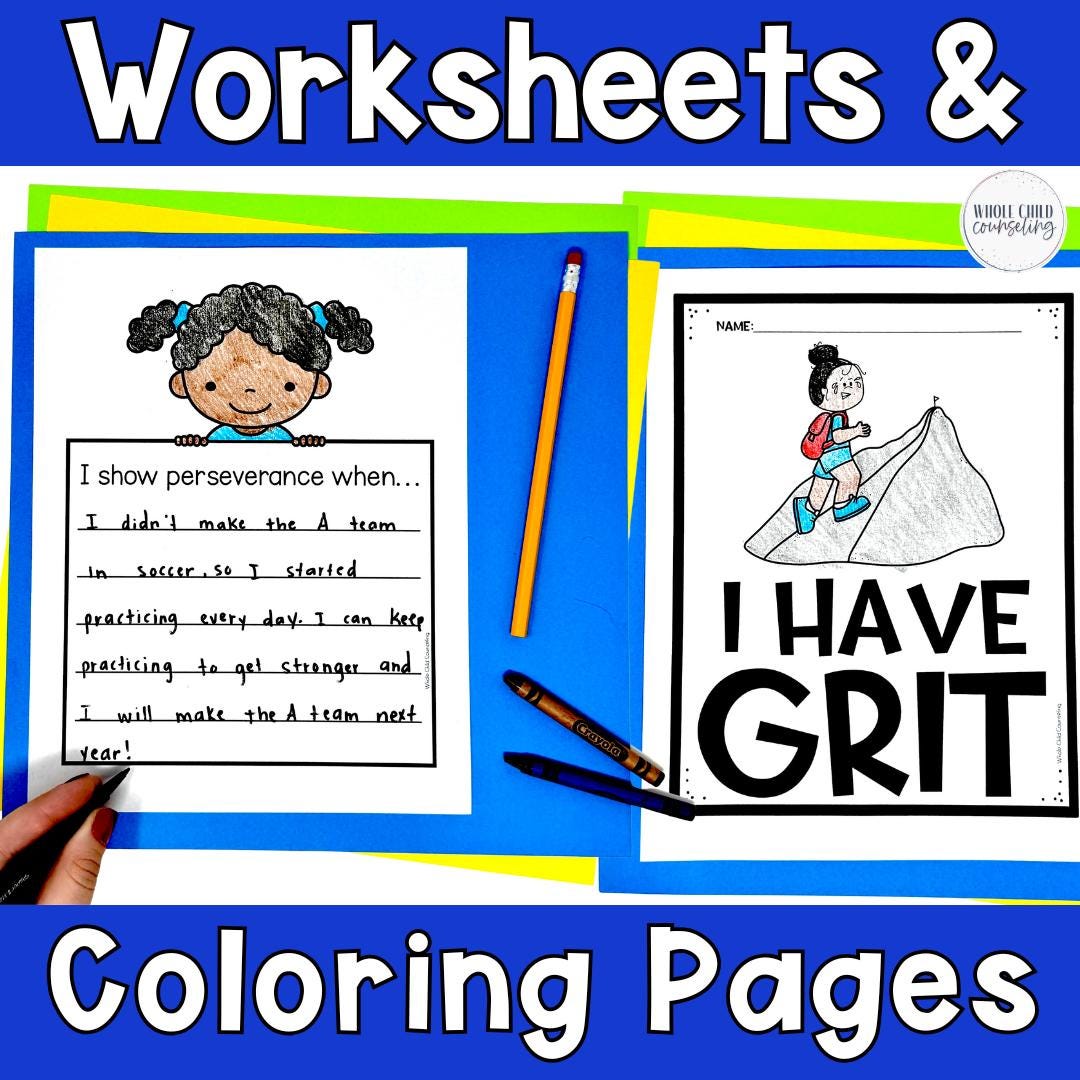 Perseverance Kids Game, Social Skills Grit Game, Child Psychology ...