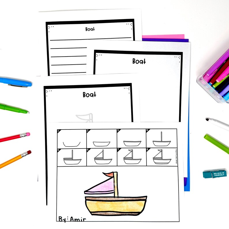 CBT Worksheets Guided & Directed Drawing Bundle, Counseling Tool, Art ...