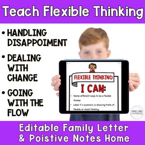 How to Be a Flexible Thinker for Upper Elementary Social Skills Set 3 ...