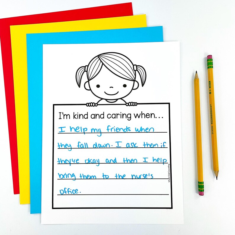 Kindness and Caring Social Story and Game Activity Set 2, Empathy ...