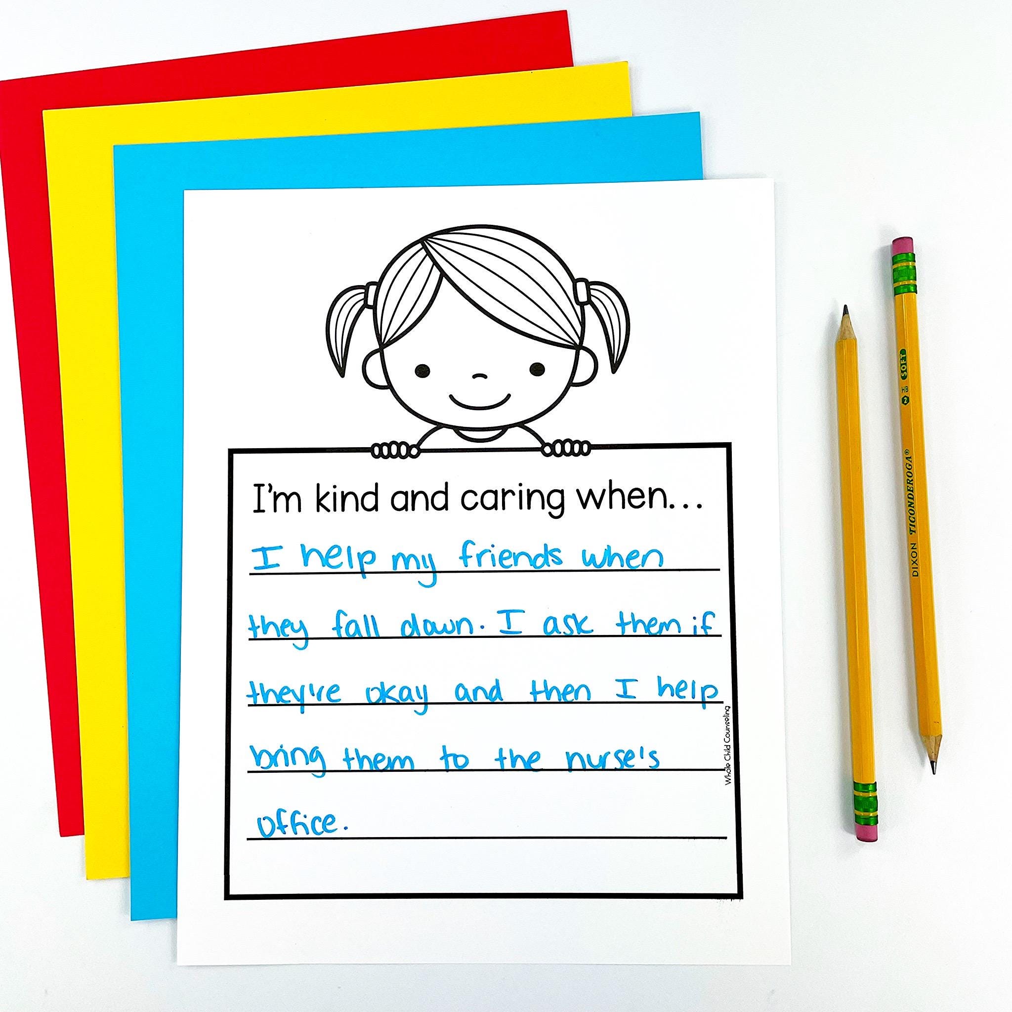 Kindness and Caring Social Story and Game Activity Set 2, Empathy ...