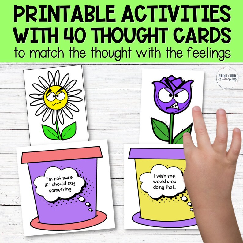 Cognitive Behavioral Therapy Counseling Activity & Workbook Bundle, CBT ...