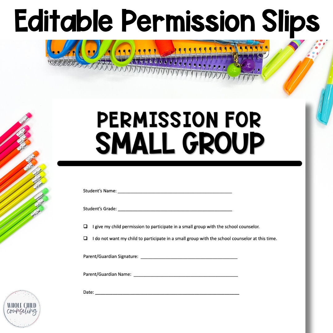 School Counselor Editable Letters Handouts & Forms for Parent ...