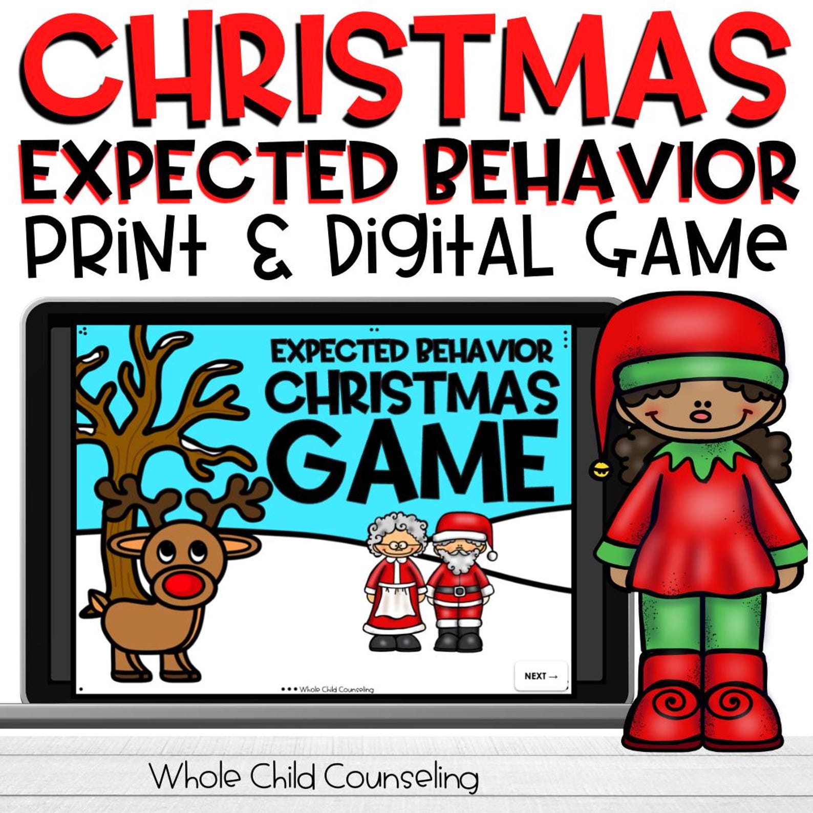 Christmas SEL Activity Bundle, Winter Social Emotional Learning, SEL ...