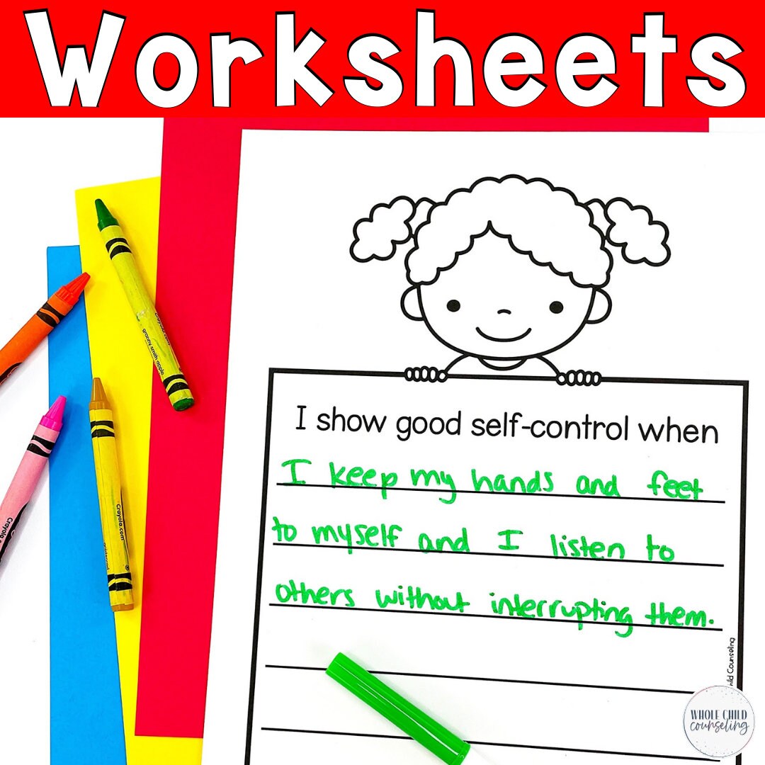 Self Control Social Story and Game Set 2, Social Skills Impulsivity ...