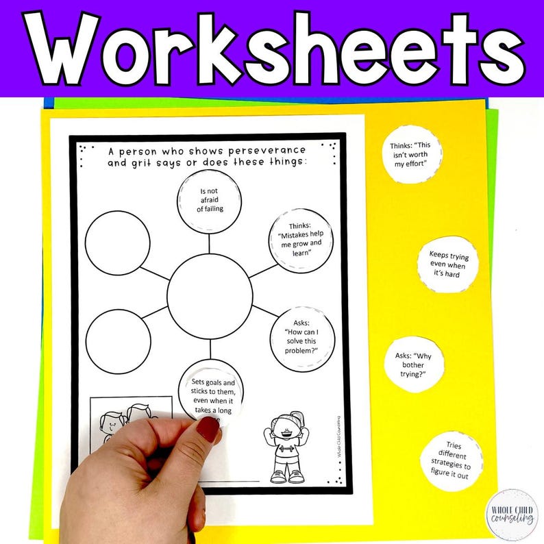 Perseverance & Grit Activity Kit: Social Skills Lesson (digital ...