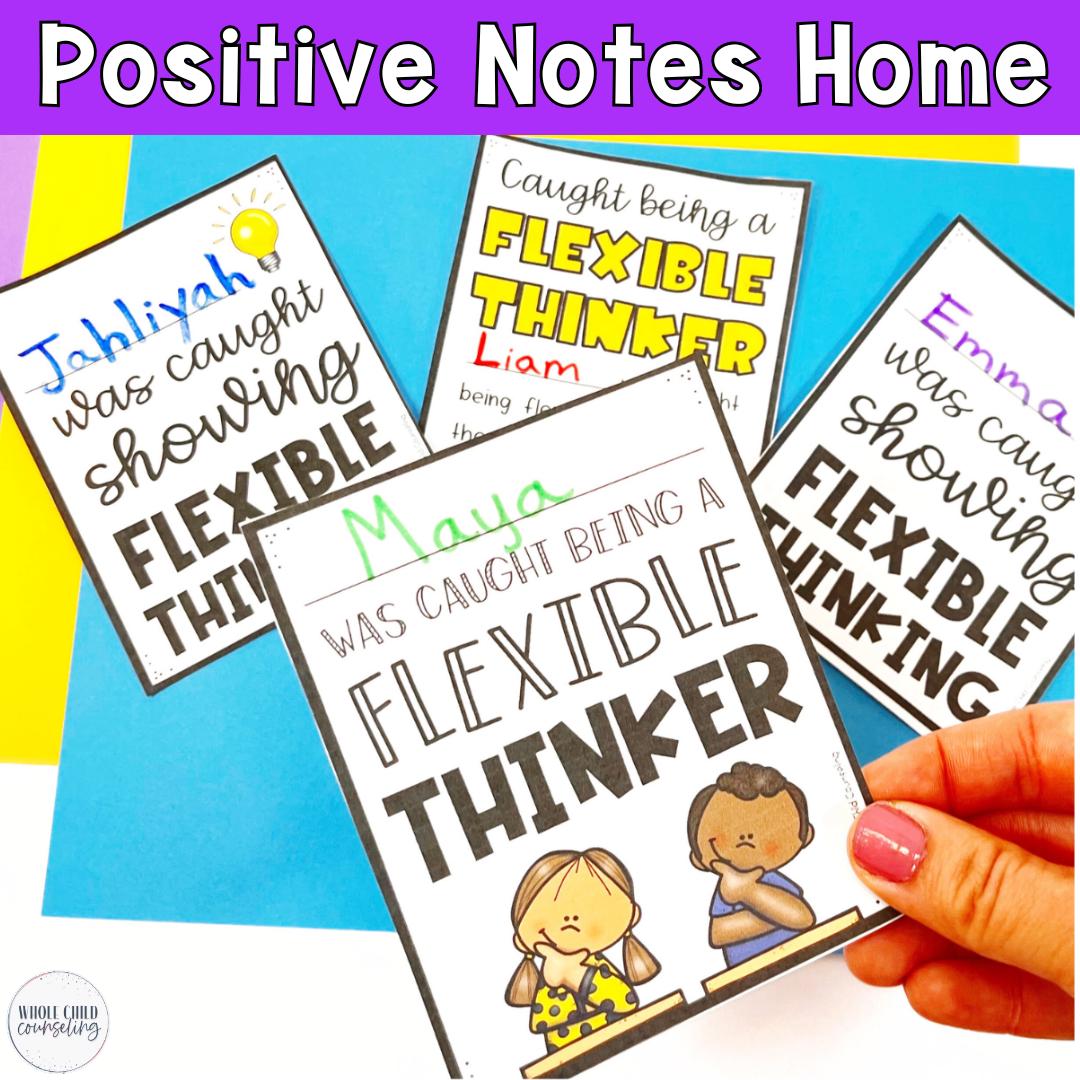 How to Be a Flexible Thinker for Upper Elementary Social Skills Set 3 ...