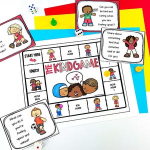 Kindness and Caring Social Story and Game Activity Set 2, Empathy ...