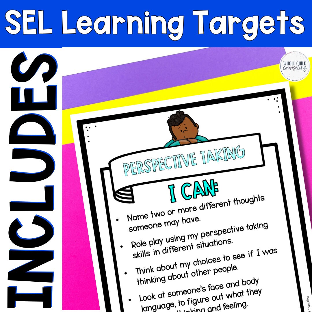 Perspective Taking Social Skills Game & Social Story Set 2, Worksheets ...