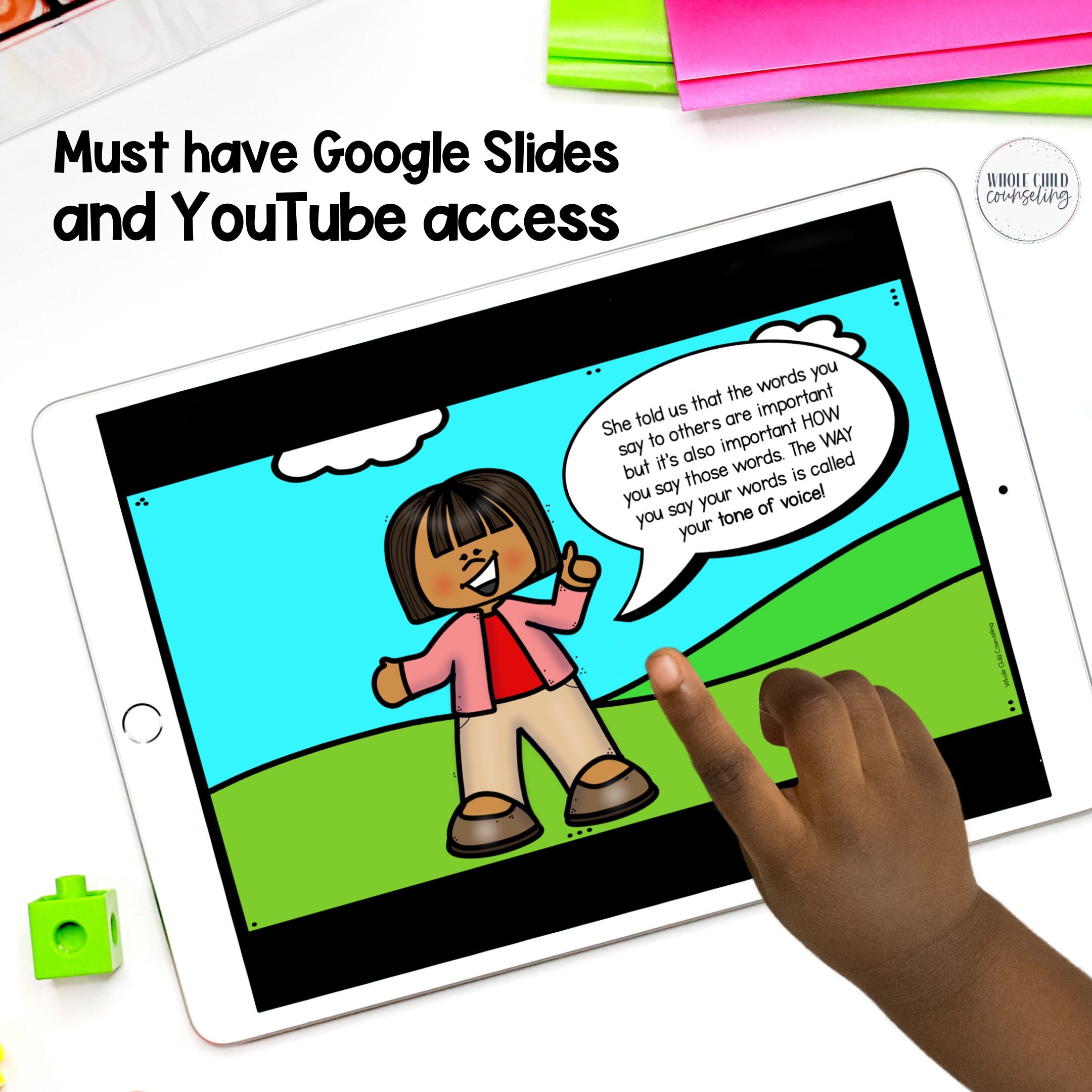 Practice Tone of Voice and Social Skills Homeschool Game, Digital ...