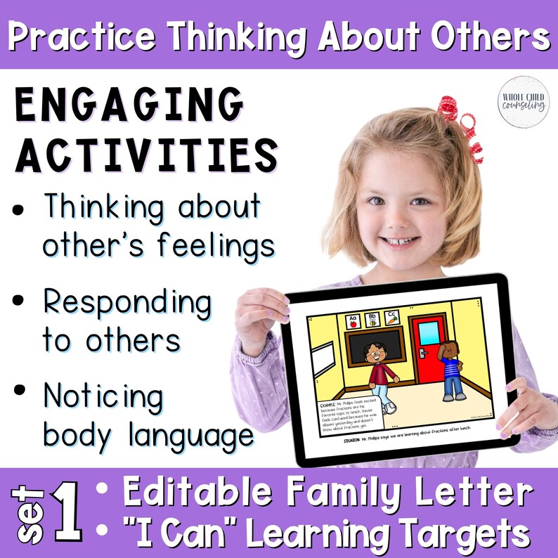 Social Skills SEL Perspective Printable Social Skills, Digital Download ...