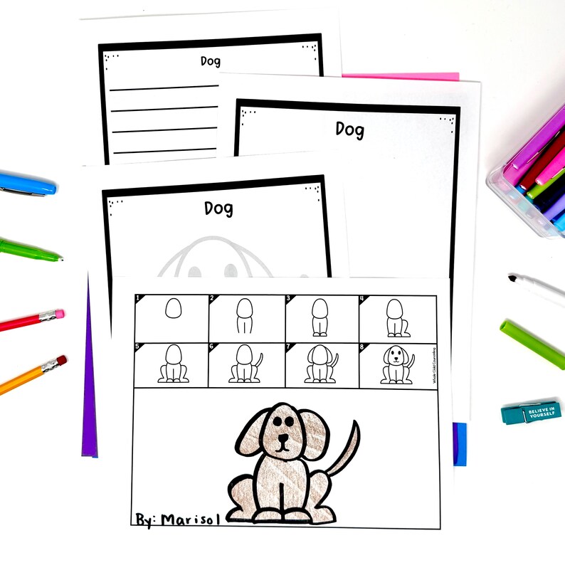 CBT Worksheets Guided & Directed Drawing Set 2, Cognitive Distortion ...