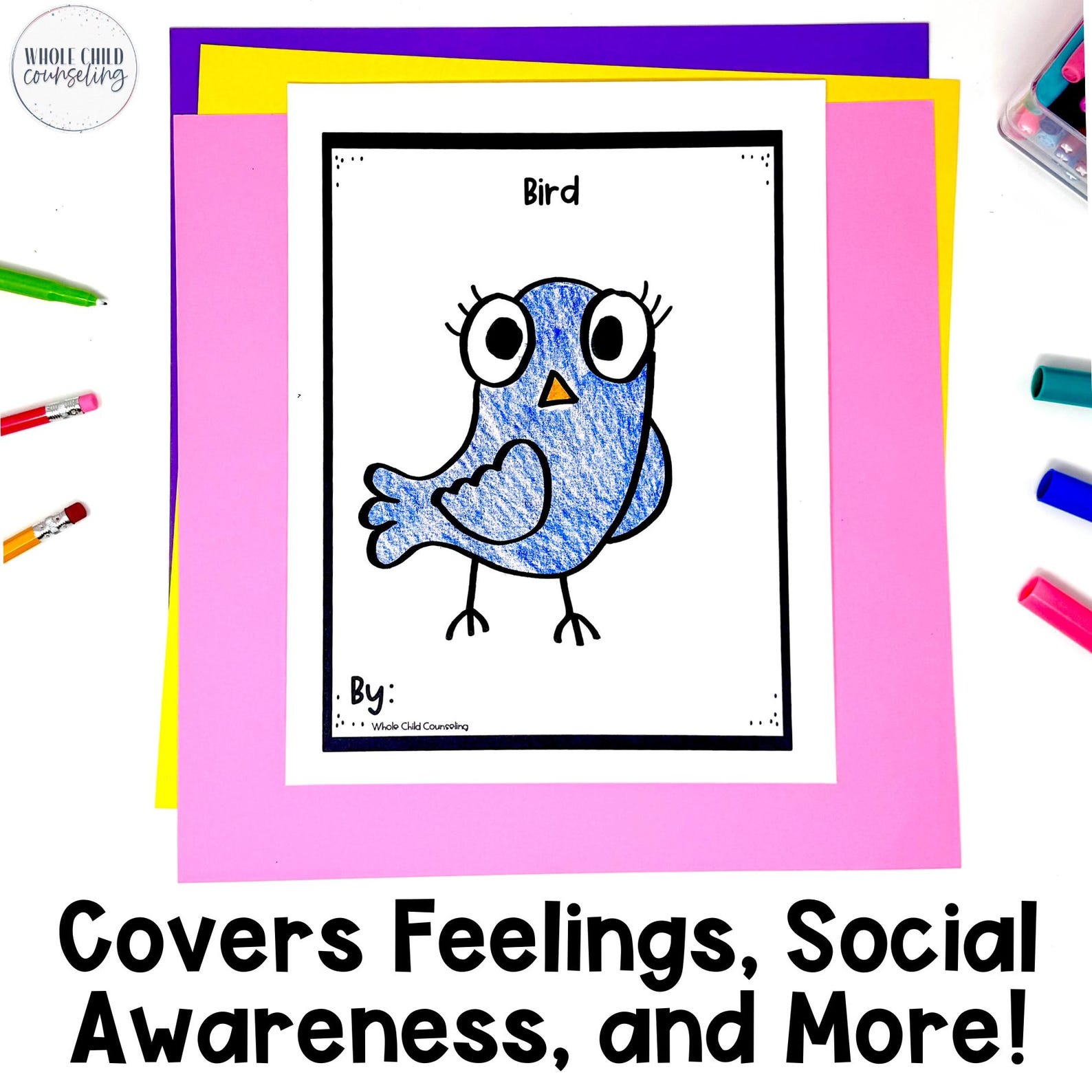 Spring Directed Drawing Activity, Social Emotional Learning SEL Game ...