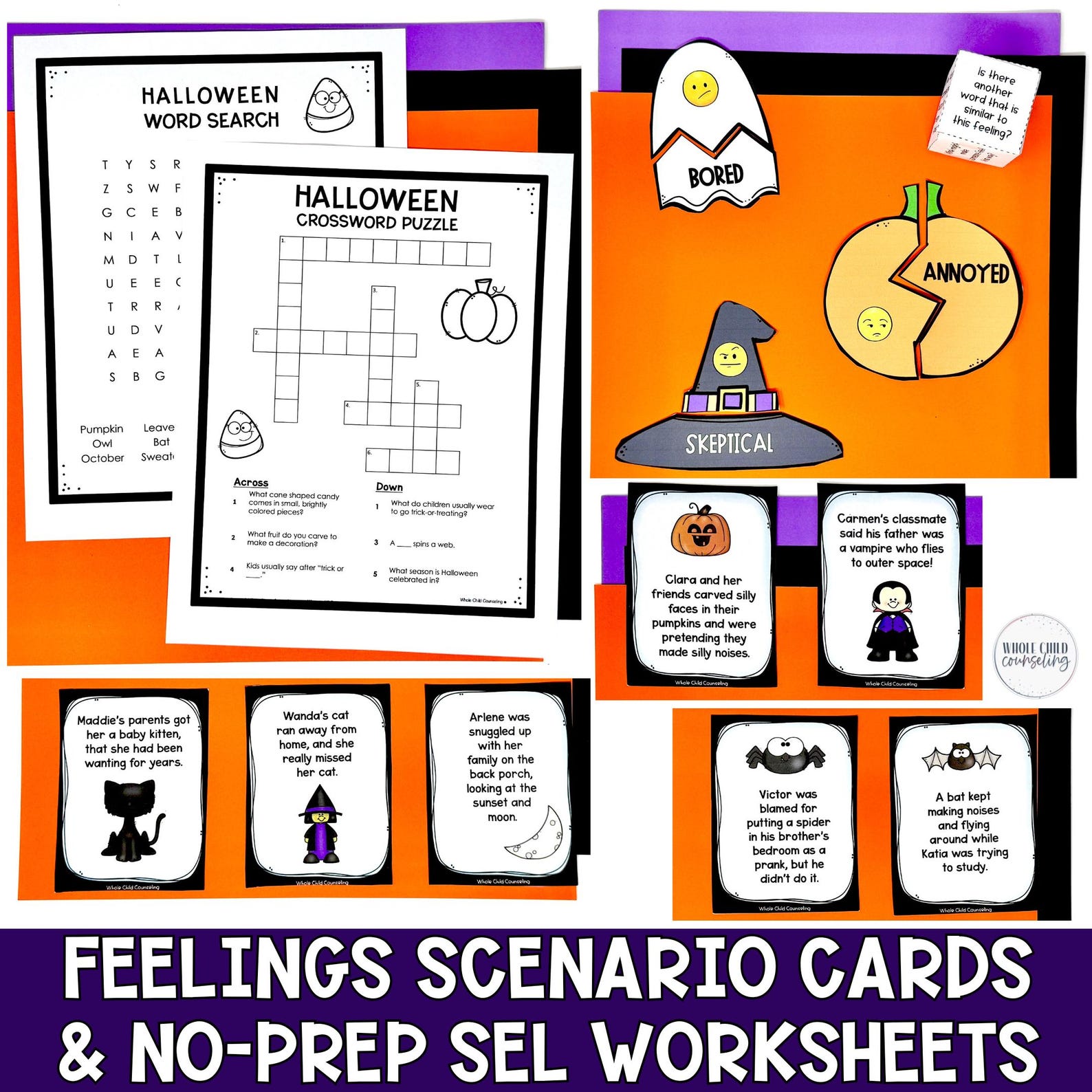 Halloween SEL Mazes: Self Esteem Worksheets & Affirmations for Kids ...