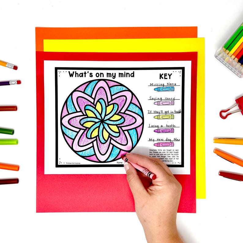 Color by Code Fall Feelings Squirrel Activity, Autumn Social Emotional ...