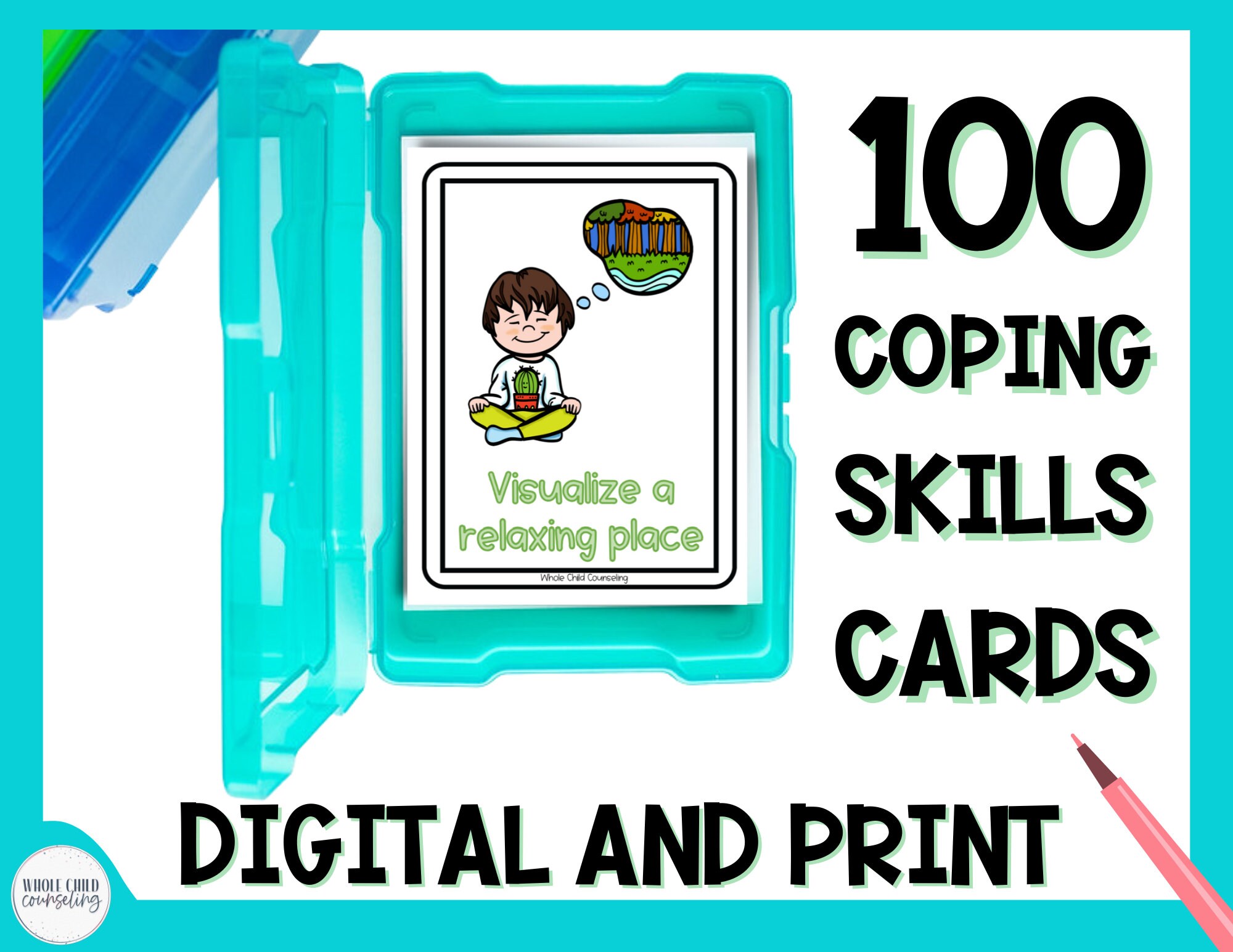 Ultimate Calm Corner Peace Kit Classroom SEL Tools & Coping Skills ...