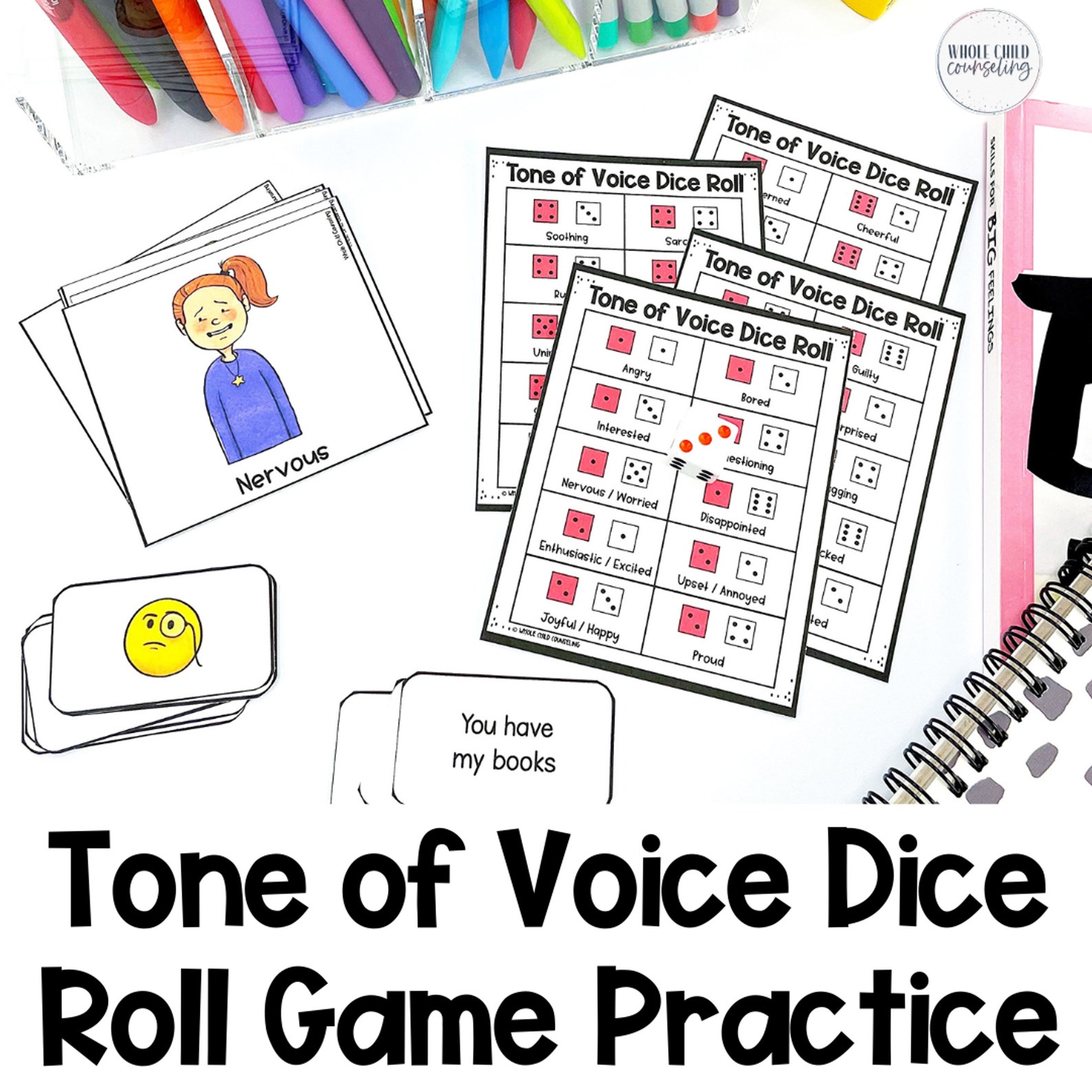 Practice Tone of Voice and Social Skills Homeschool Game, Digital ...