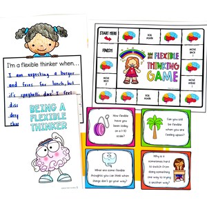 I Can Show Flexible Thinking Social Story & Game Social Skills Set 2 ...