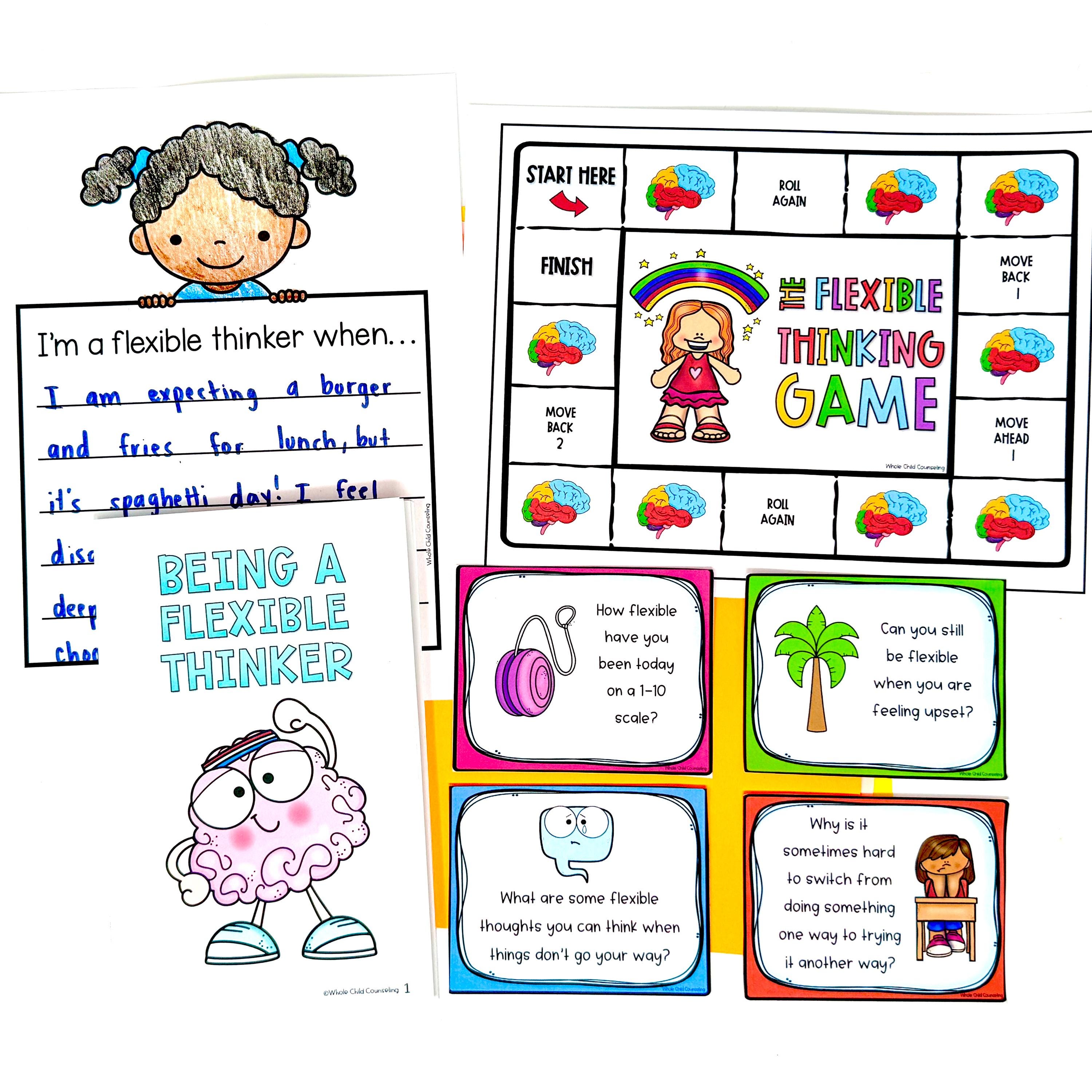 I Can Show Flexible Thinking Social Story & Game Social Skills Set 2 ...