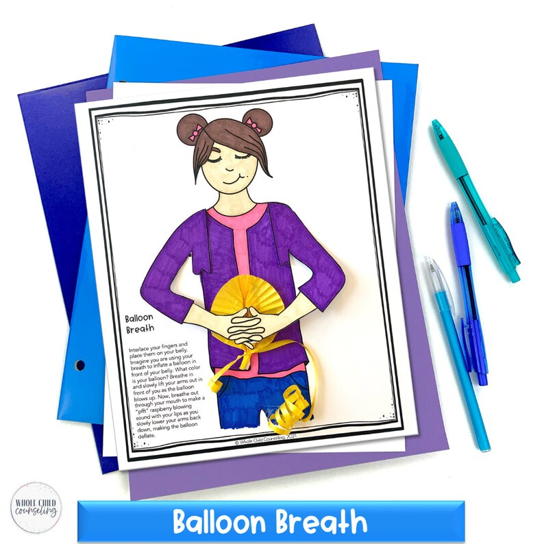 Coping Skills Arts & Crafts Ebook for Social Emotional Learning, CBT ...