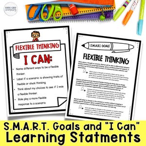 Stuck and Flexible Thinking Scenarios Game & Activities Set 1, Social ...