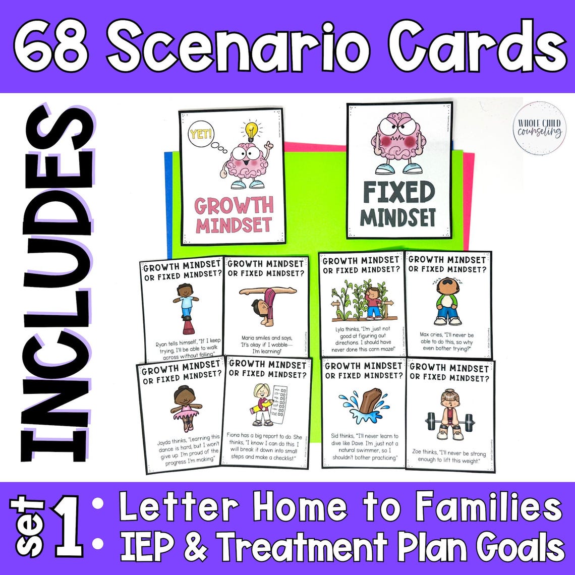 Mindset Games for Kids, Growth Mindset Children, Fixed Mindset ...