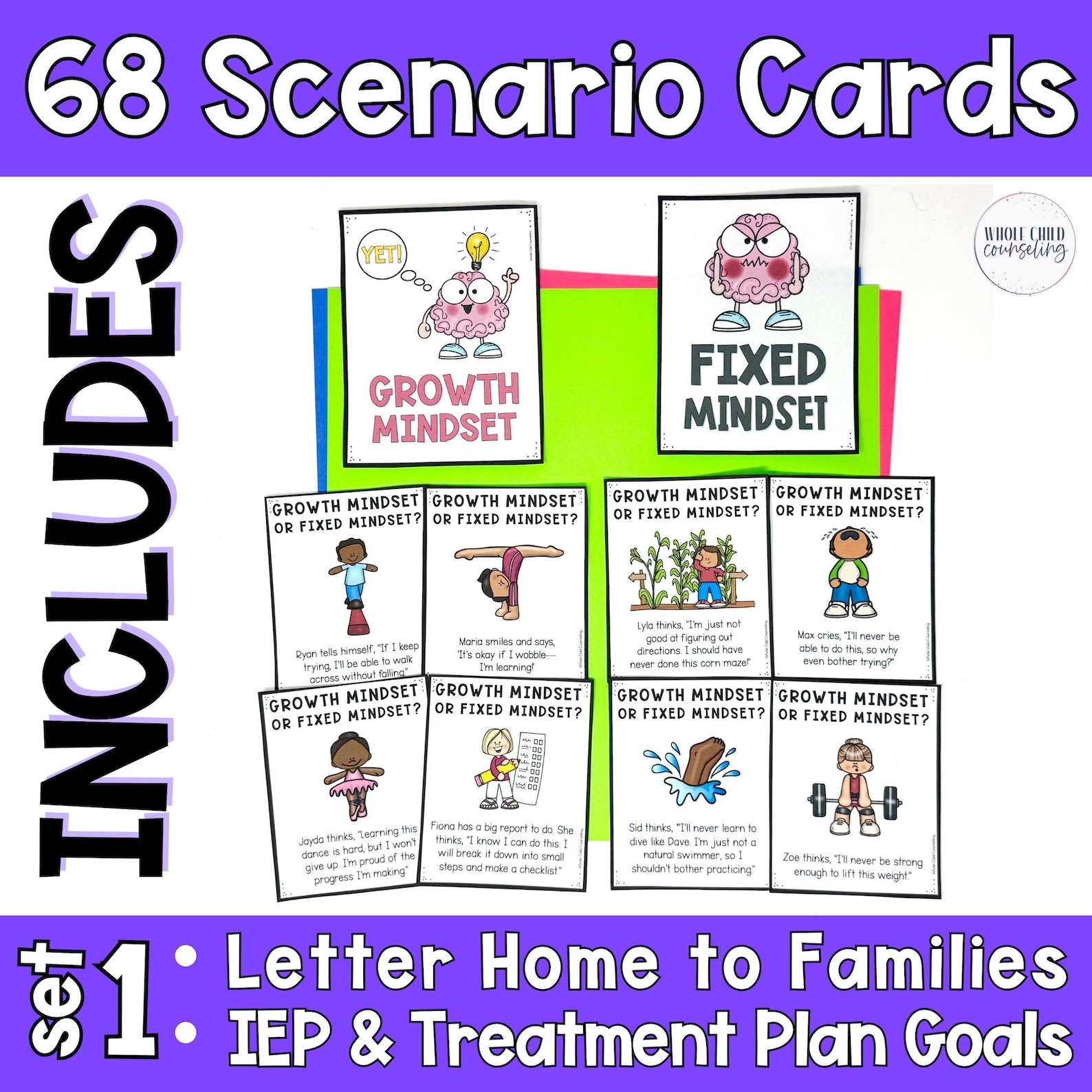 Mindset Games for Kids, Growth Mindset Children, Fixed Mindset ...