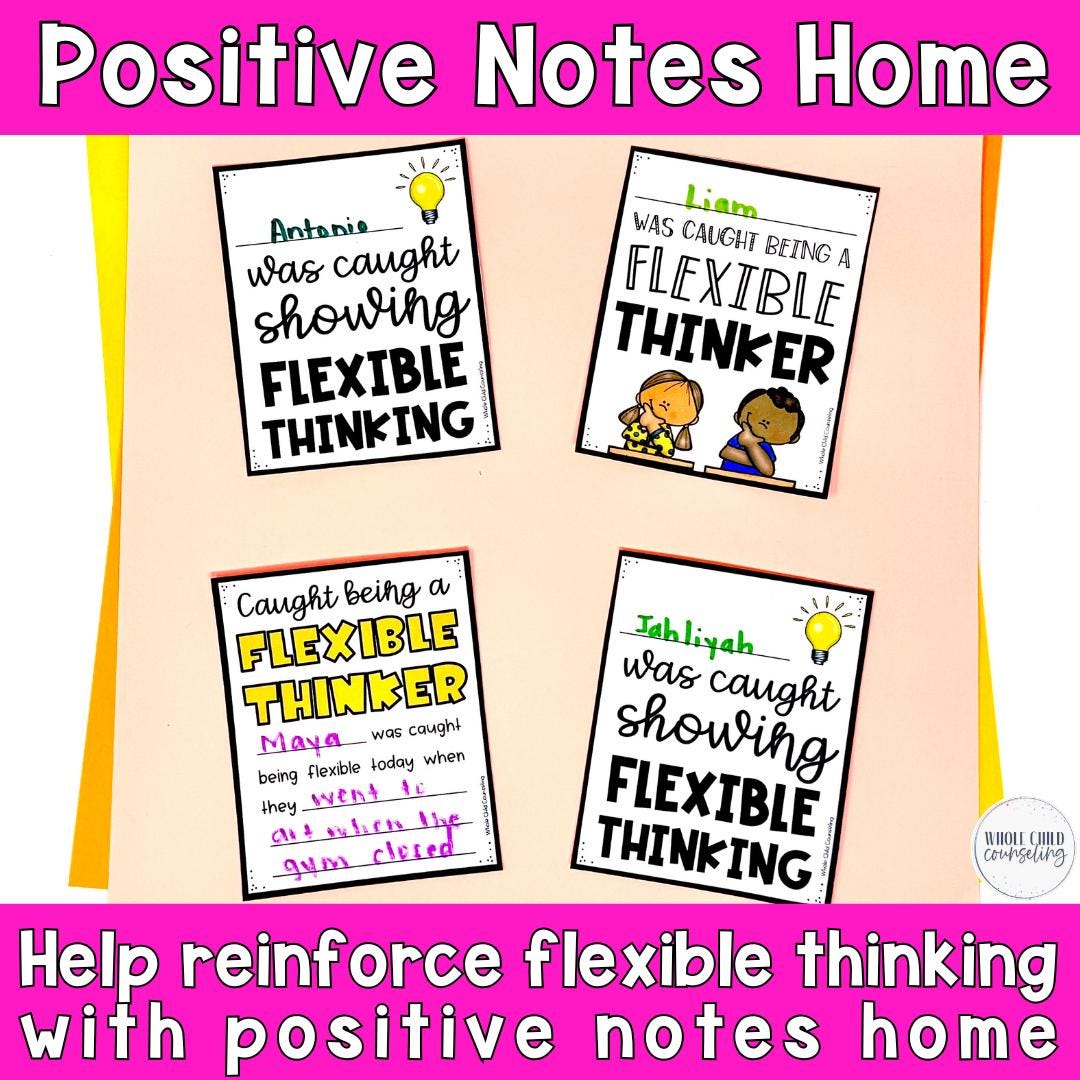 I Can Show Flexible Thinking Social Story & Game Social Skills Set 2 ...