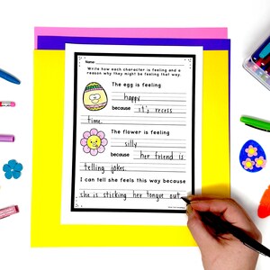 Easter Puzzles for Kids, Printable Feelings Puzzle, Social Emotional ...