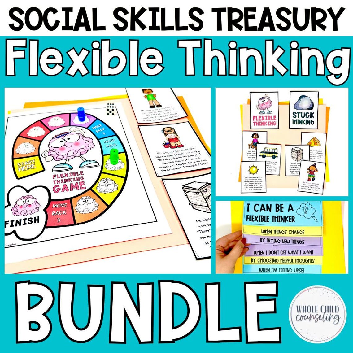Flexible Thinking Dealing With Change Social Skills Activity & Game ...