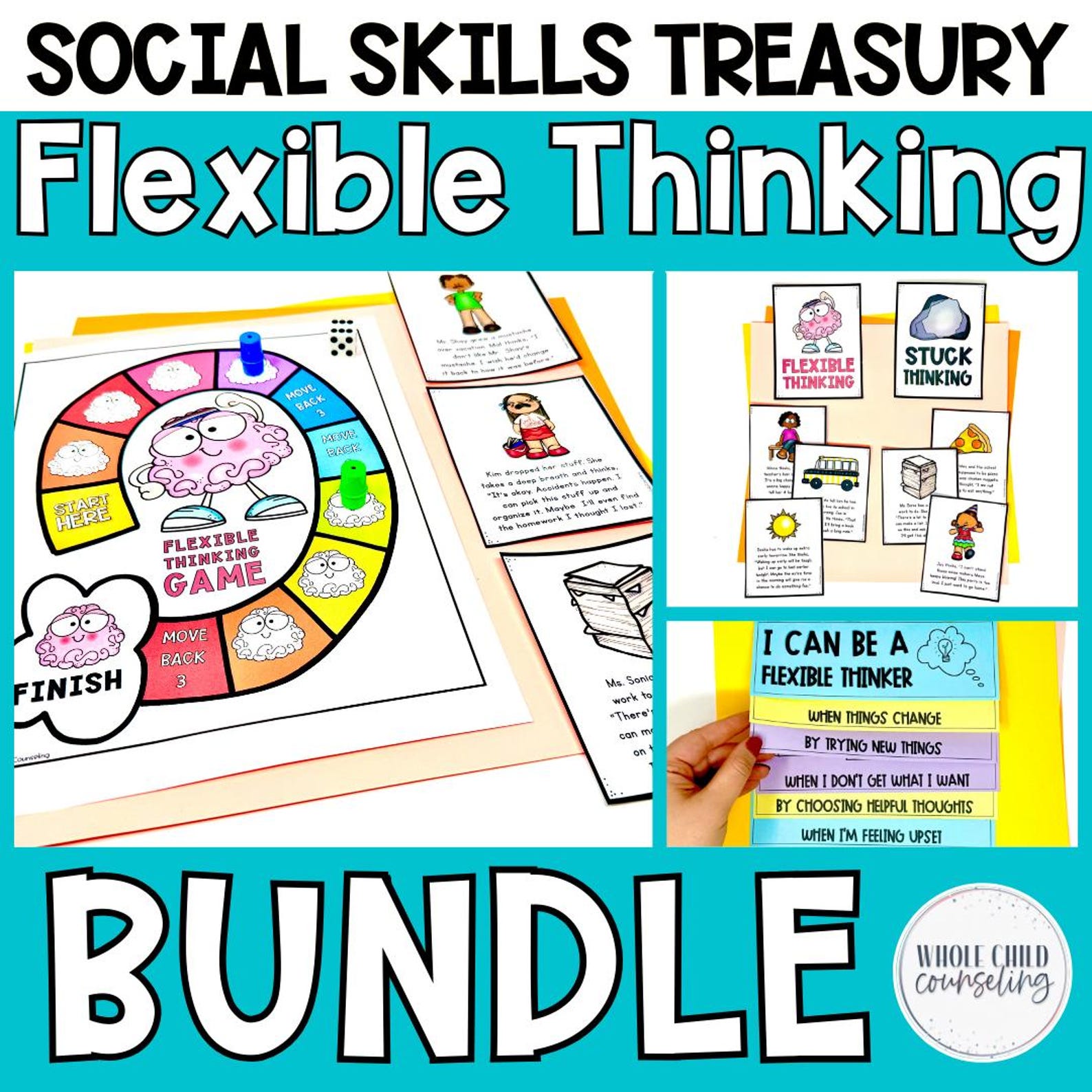Flexible Thinking Dealing With Change Social Skills Activity & Game ...