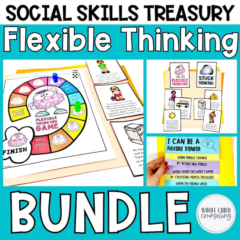 Flexible Thinking Dealing With Change Social Skills Activity & Game ...
