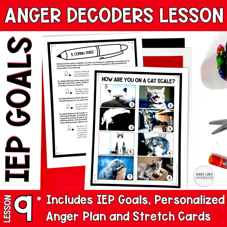 Teen and Tween Anger Management Coping Skills Toolbox: SEL Activities ...
