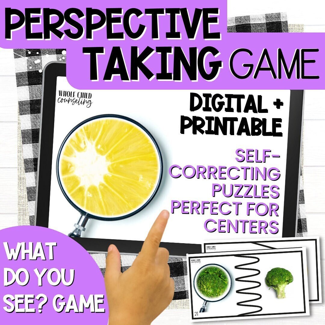 What Do You See? Perspective Taking Theory of Mind SEL Puzzle ...