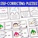 Winter Puzzles for Kids, Printable Feelings Puzzle, Social Emotional ...