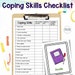 Coping Skills Toolbox for Kids, Digital Calm Down Corner Printables ...