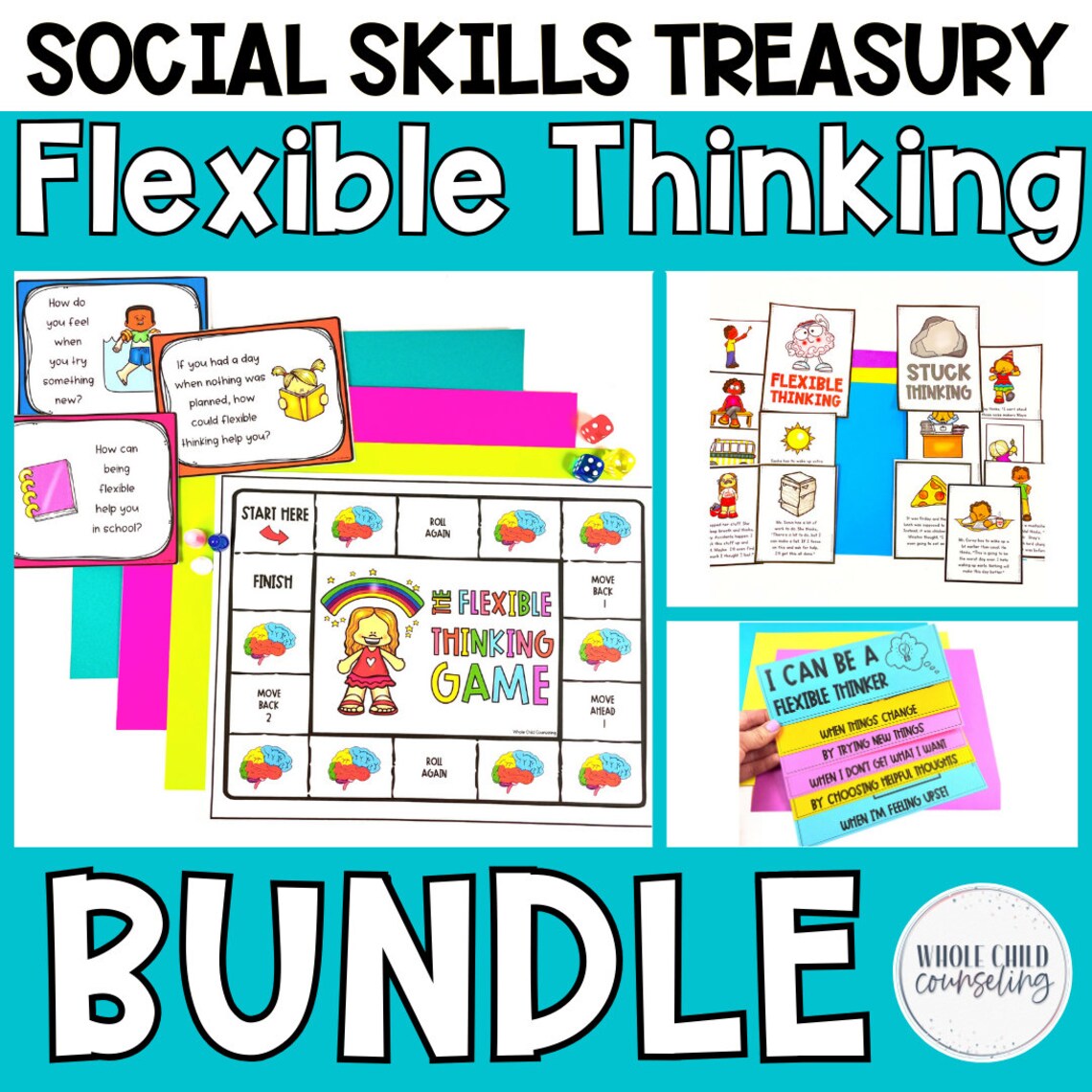 Flexible Thinking Dealing With Change Social Skills Activity & Game ...