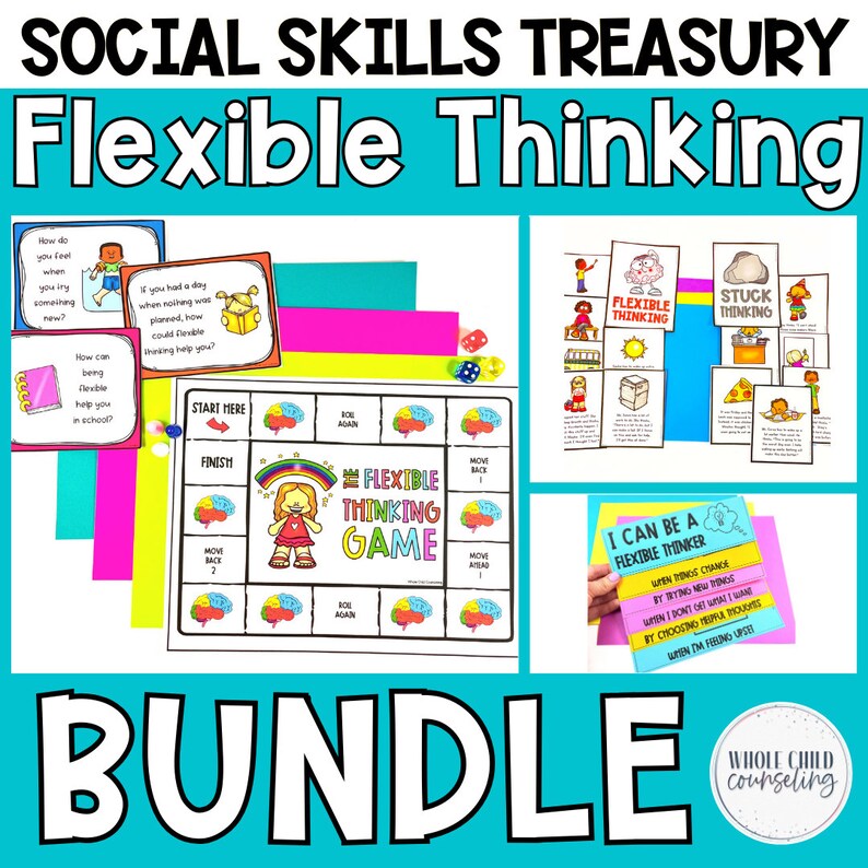 Flexible Thinking Dealing With Change Social Skills Activity & Game ...