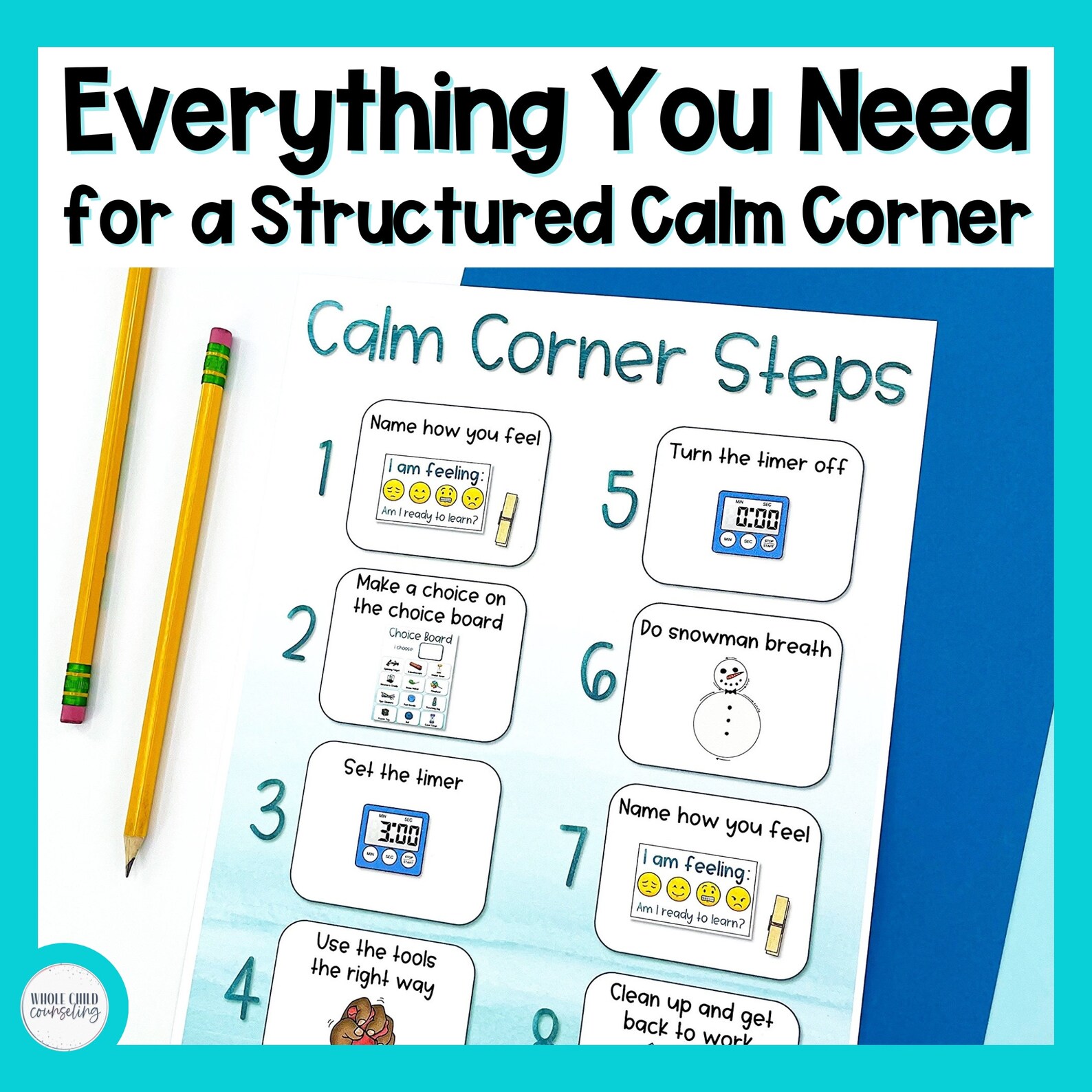 Classroom Calm Corner Special Education Digital Teacher Download ...
