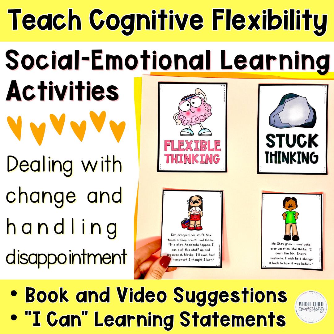 Stuck and Flexible Thinking Scenarios Game & Activities Set 1, Social ...