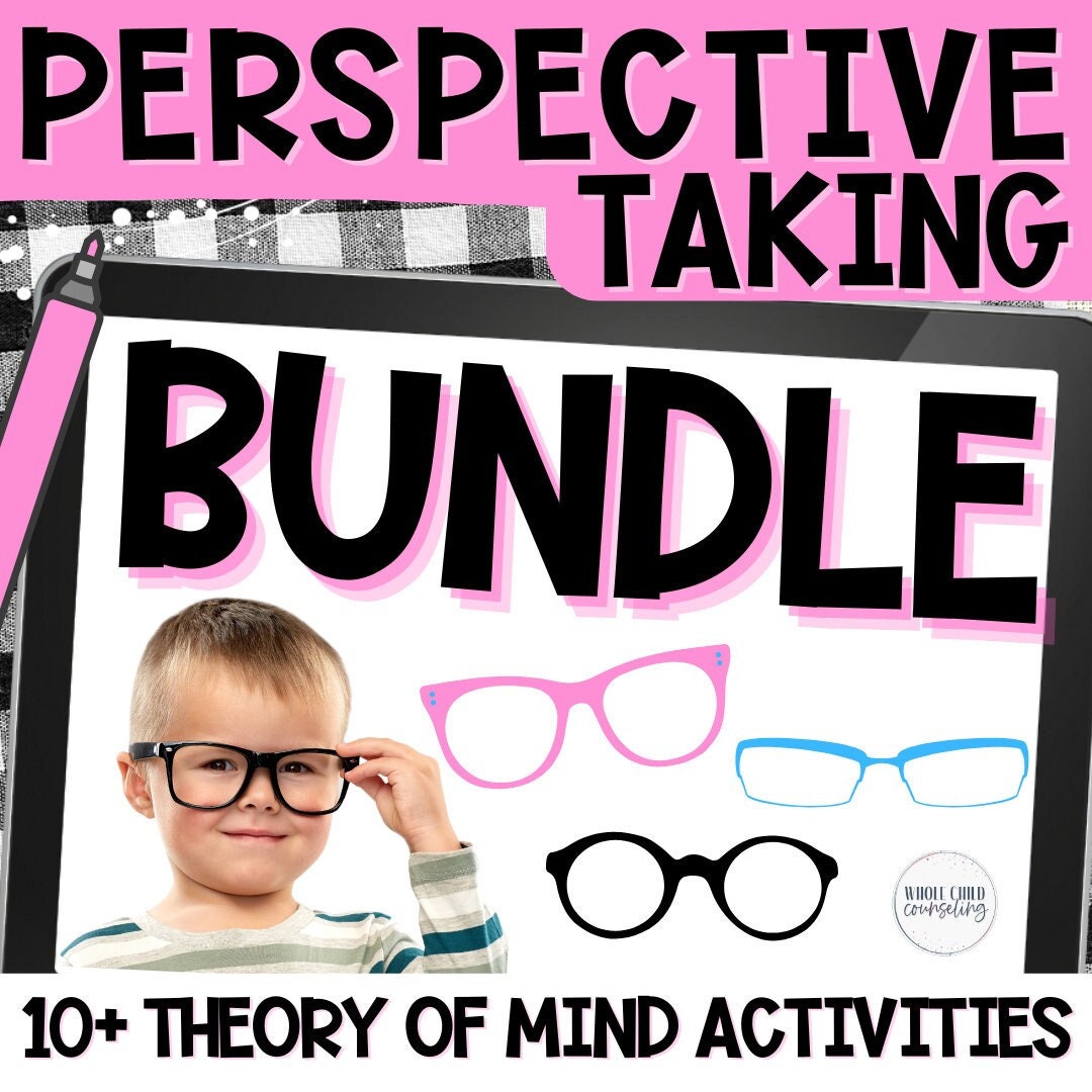 Perspective Taking & Theory of Mind Social Skills Kids Activity Bundle ...
