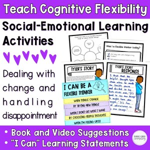 Flexible Thinking Dealing With Change Social Skills Activity & Game ...