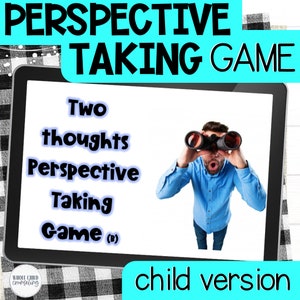Perspective Taking & Theory of Mind Social Skills Kids Activity Bundle, Kids Empathy Tools and ...