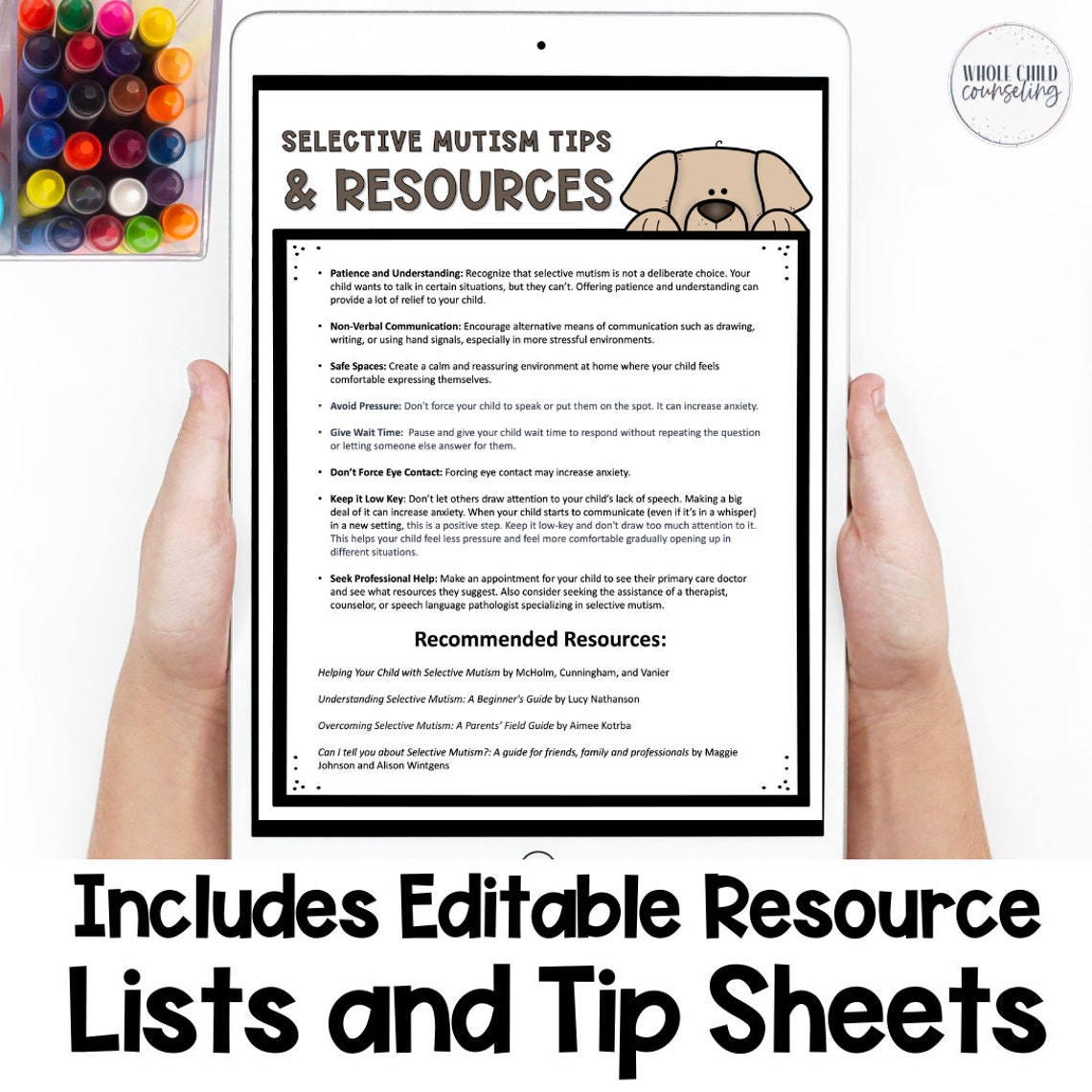 Counselor and Mental Health Letters Templates Forms & Handouts Bundle ...