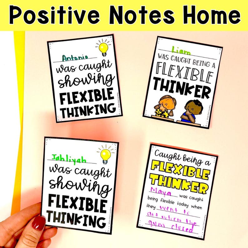 Stuck and Flexible Thinking Scenarios Game & Activities Set 1, Social ...