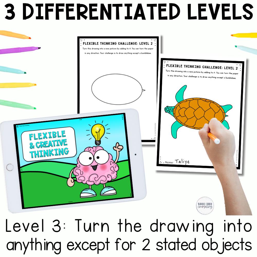 100+ Flexible Thinking Art Challenges for Kids, Flexible Vs. Rigid ...