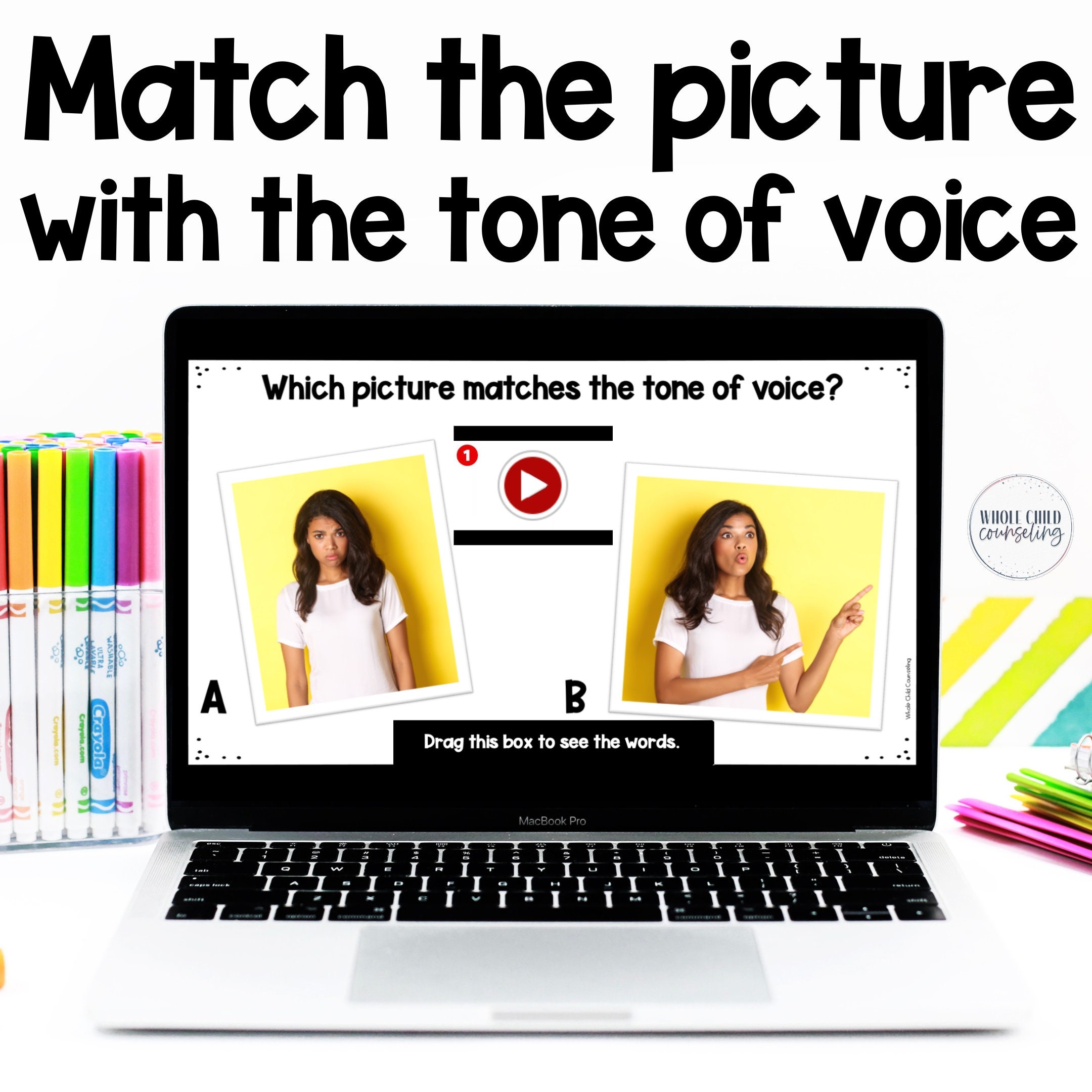 Practice Tone of Voice and Social Skills Homeschool Game, Digital ...