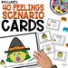 Halloween Naming Feelings Dough and Drawing Emotions Mats for Social ...